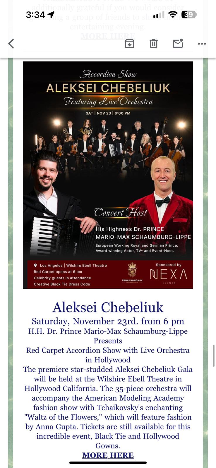 Aleksei Chebeliuk’s Unforgettable Performance - Stars Marketing Group
